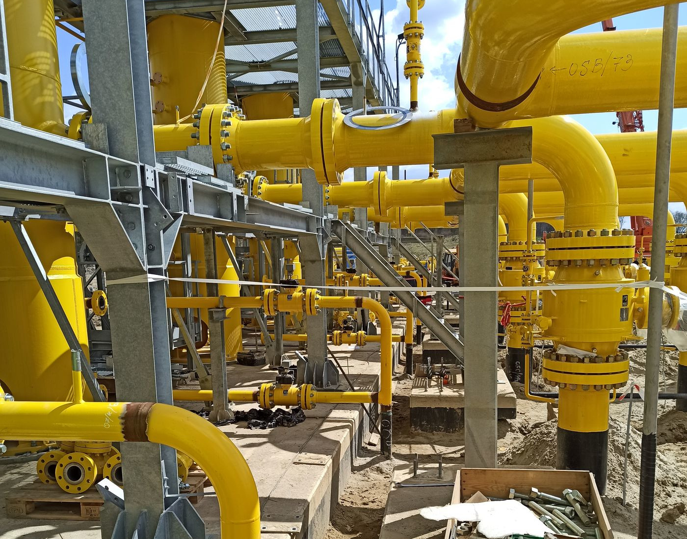 WRP Strachocina – Prefabrication and installation of nitrogen pipeline ...